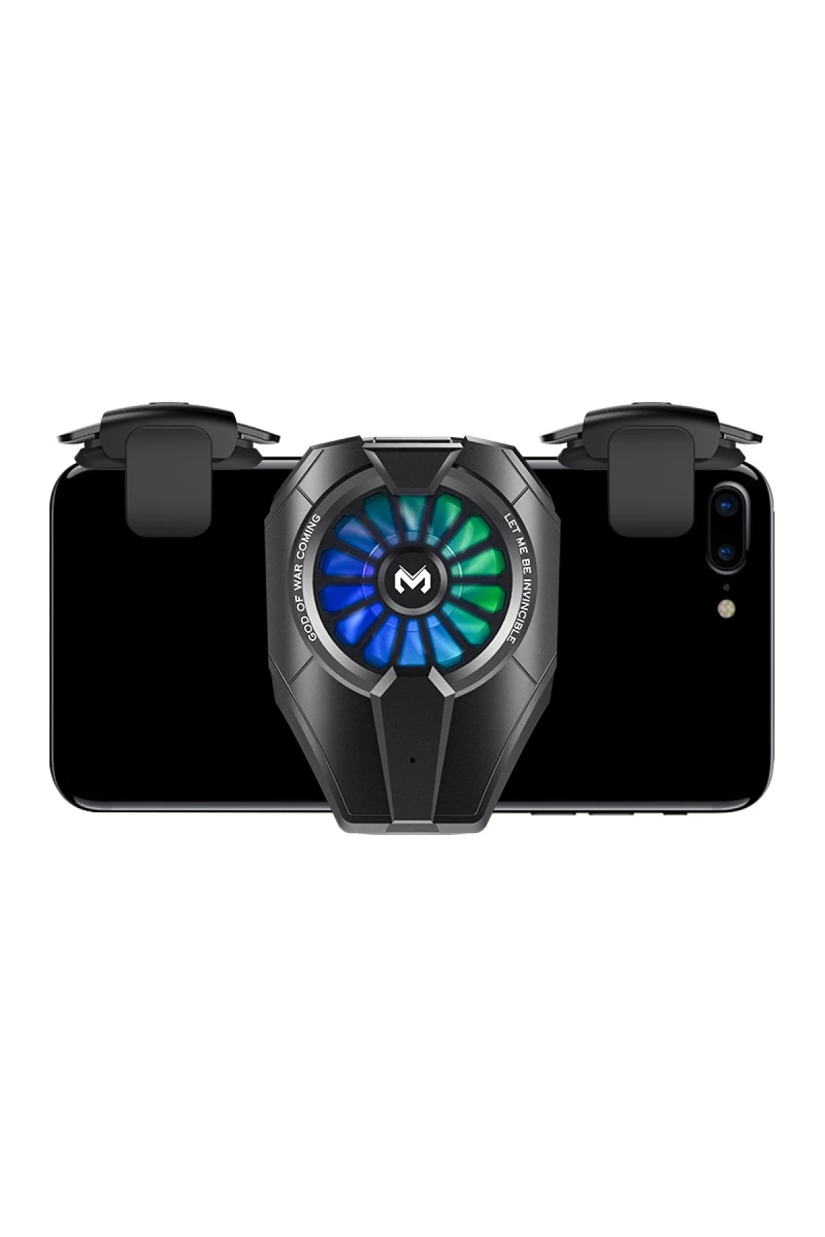 Newface DL06 RGB Radyatör Telefon Soğutucu Fan - Siyah | Voltaj