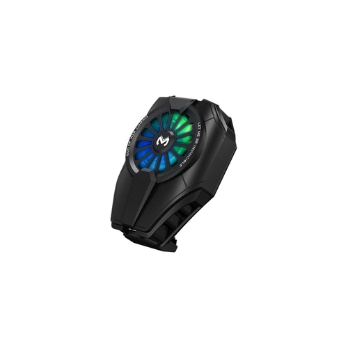 Newface DL06 RGB Radyatör Telefon Soğutucu Fan - Siyah | Voltaj