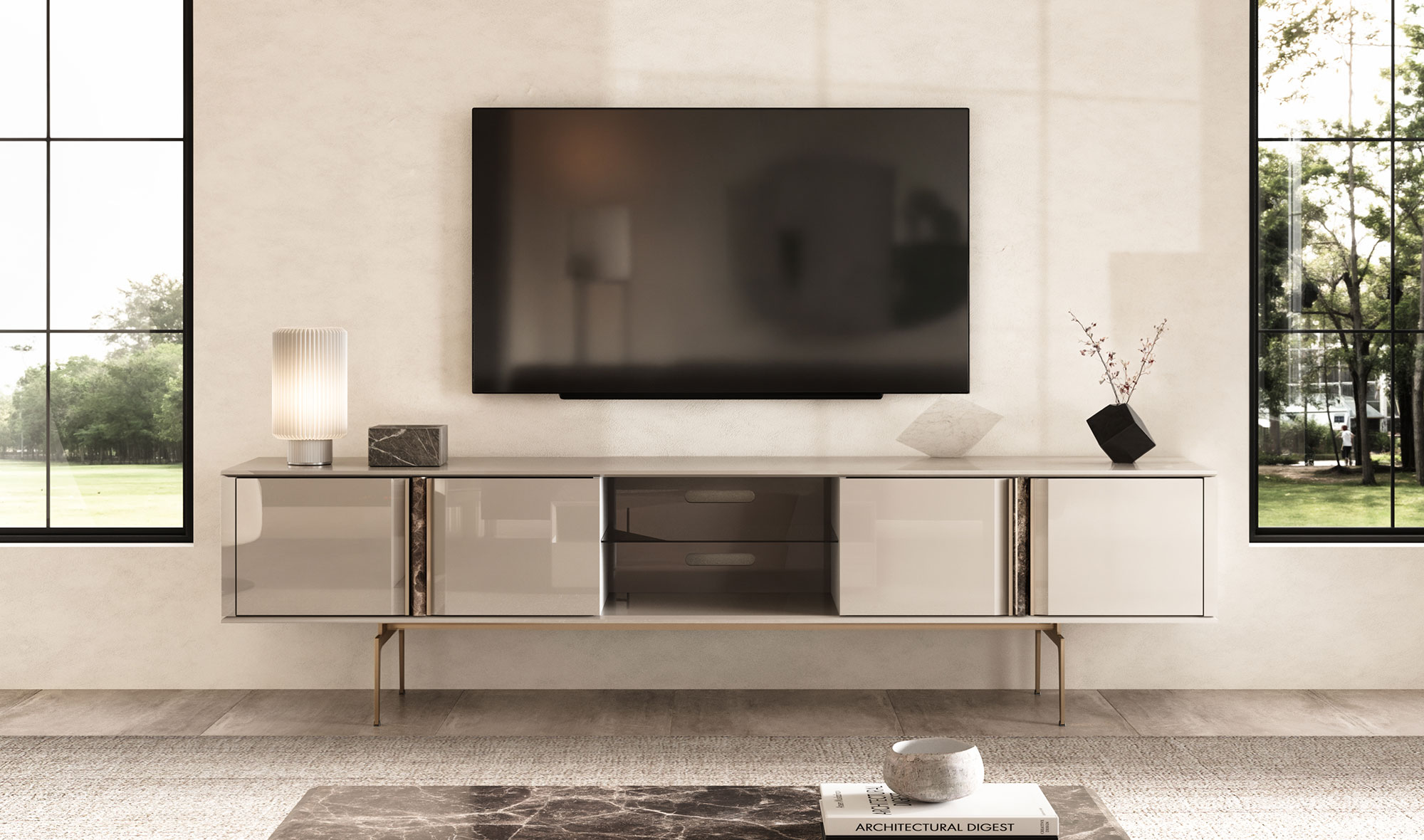 Dome Tv Sehpası - CaddeYıldız Mobilya