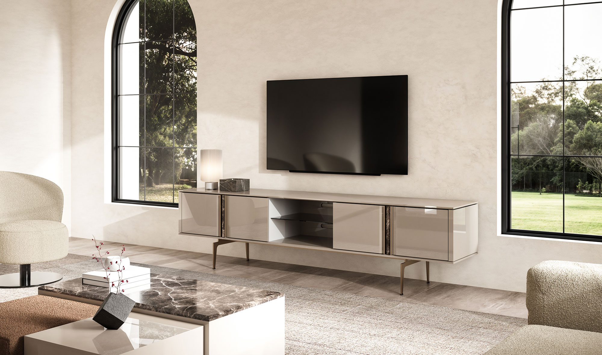 Dome Tv Sehpası - CaddeYıldız Mobilya