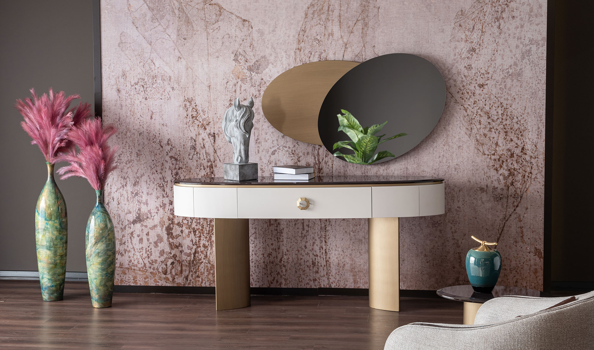 Elexus Dresuar - Abanoz - CaddeYıldız Mobilya