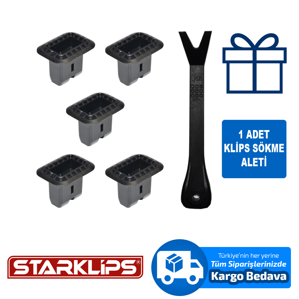 Arka Koltuk Klipsi 4B0886373 VW Audi A4 A6 Q7 VW Jetta Golf MK5 MK6 ...