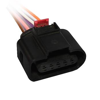 Soket 5 Kablo Kelebek Boğaz 8K0973705 VW 973 705 Audi A6 Jetta Golf ...