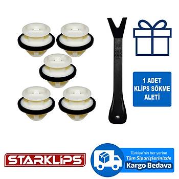 Marşbiyel Klipsi Mercedes A0009917398 10 Adet « Otomobil Klipsleri ve ...