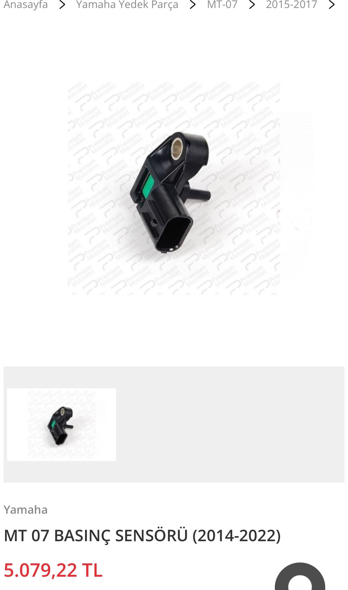 mt07 map sensor + mt09 map sensor PNR « Motosiklet Parçaları, motorcyle ...