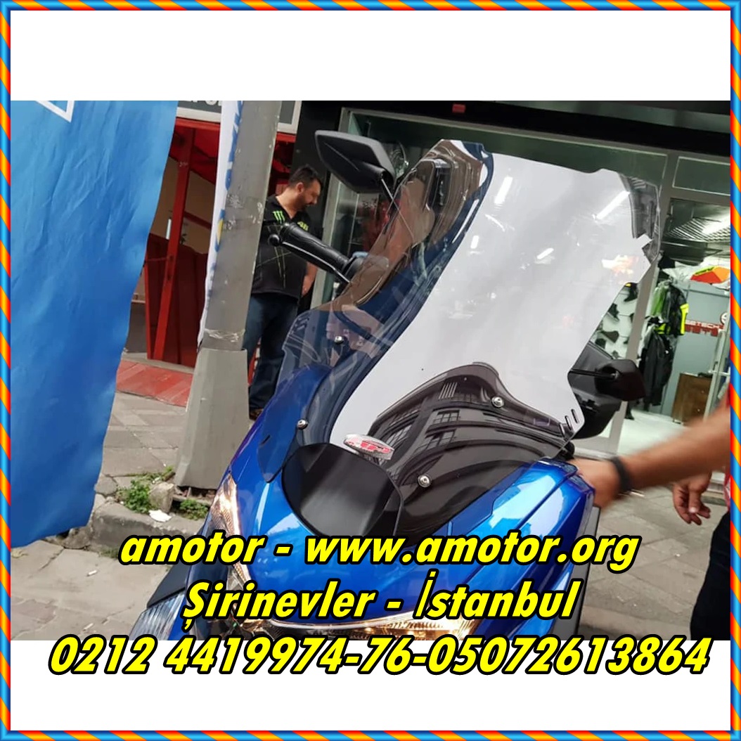 Yamaha Nmax 125-155 Gp Endonazya Model Gp Spor Cam 2015-18 59 Cm