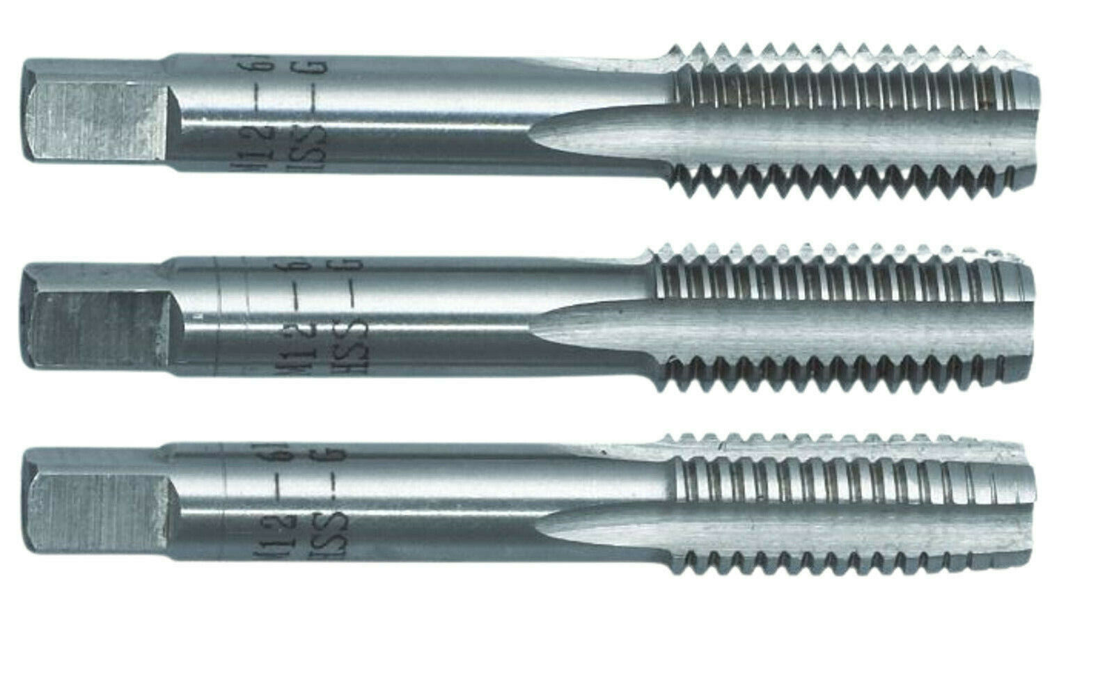 M6 HSS 3lü El Kılavuzu, DIN352, 6H, SET 1-2-F