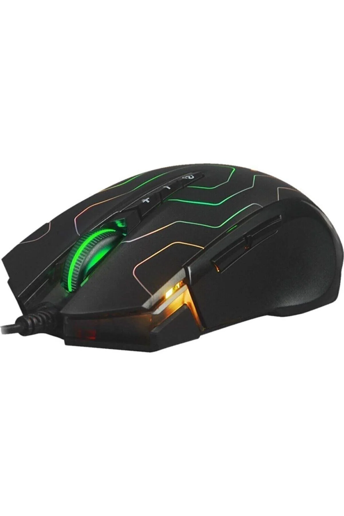 A4 Tech X89 OC-scar X7 Neon Maze USB 2400Dpi 7 Tuşlu Makrolu Siyah ...